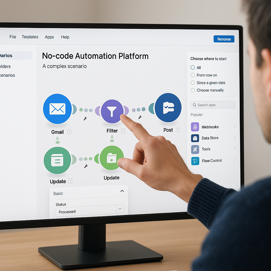 Guide complet sur l'automatisation no-code en 2025